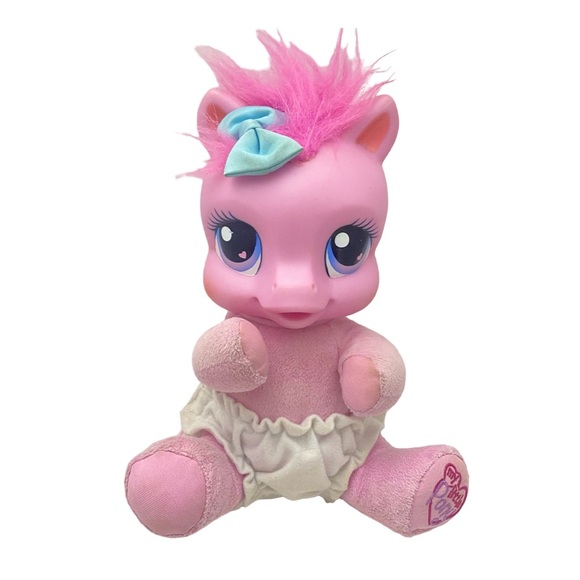 My Little Pony | Toys | My Little Pony Pink Talking Baby Pinkie Pie Toy ...